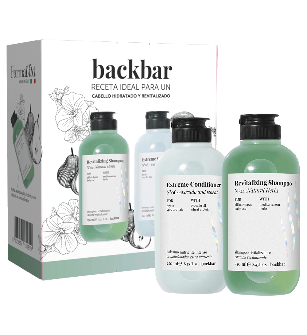 Combo Back Bar Revitalizing Extreme 250 Ml - TUA