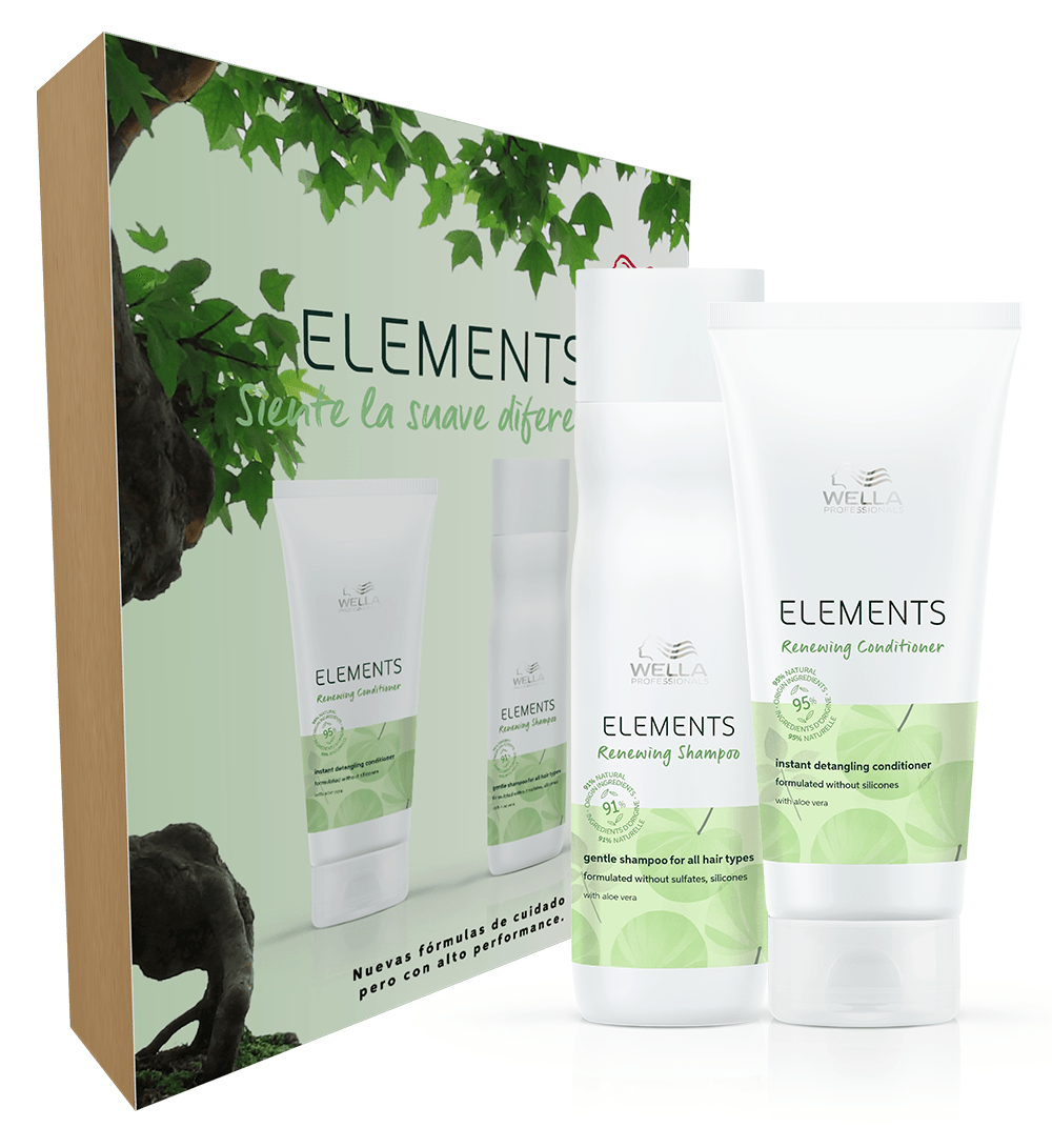 Combo Wella Elements Shampoo + Acondiconador - TUA